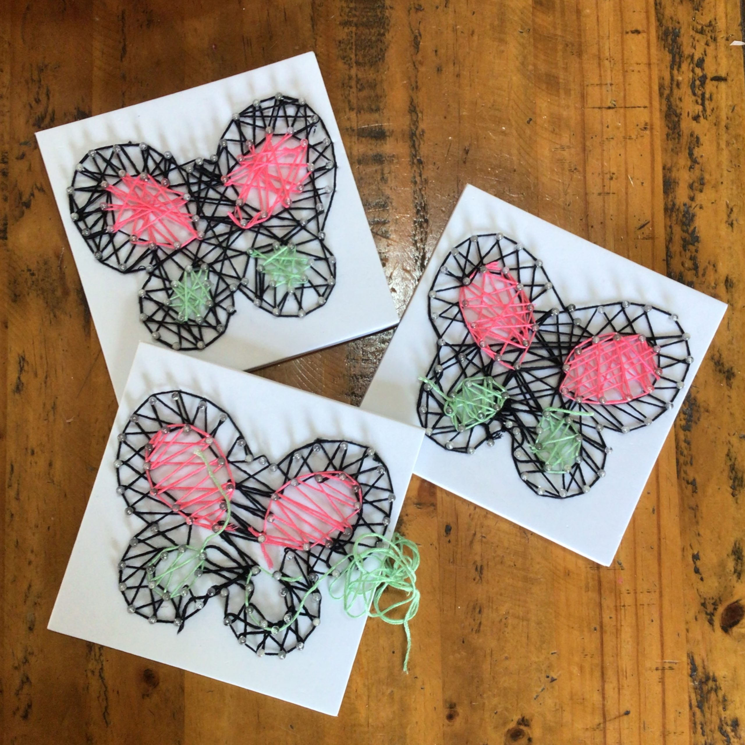 Bright and Beautiful String Art