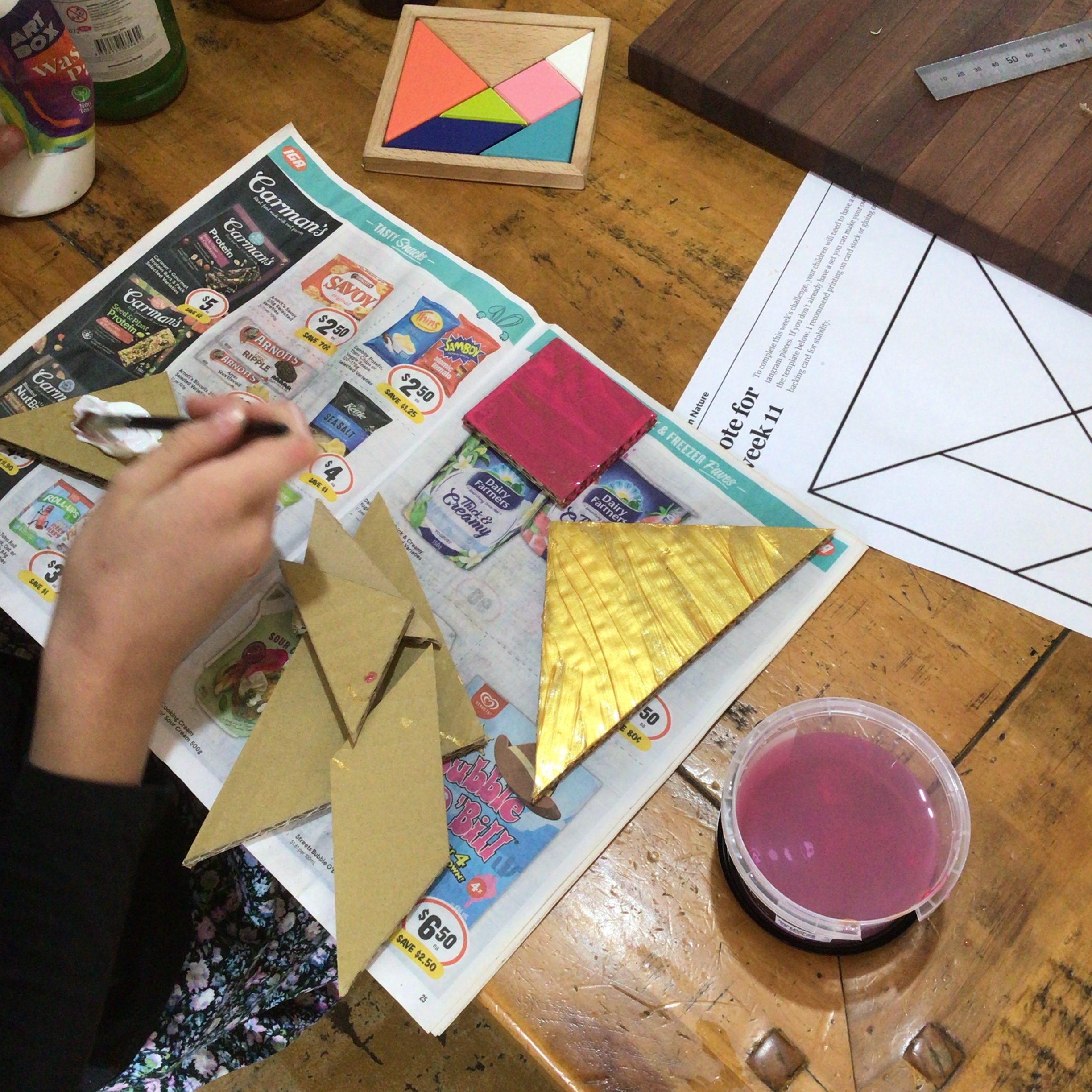 Playing With Tangrams